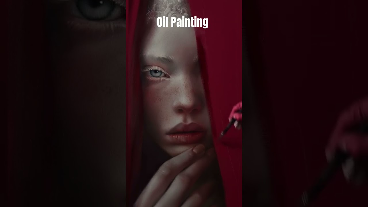 Portrait Painting| oil  Paints on Canvas #workingartist #portraitpainting #painting #artist #art