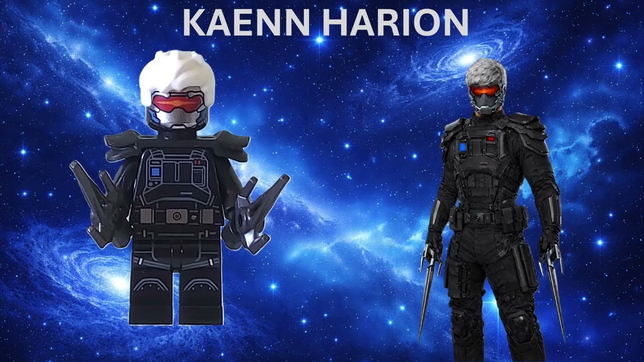 Star Wars Bounty Hunter - Custom Lego : Kaenn Harion (Fan-Made Character)
