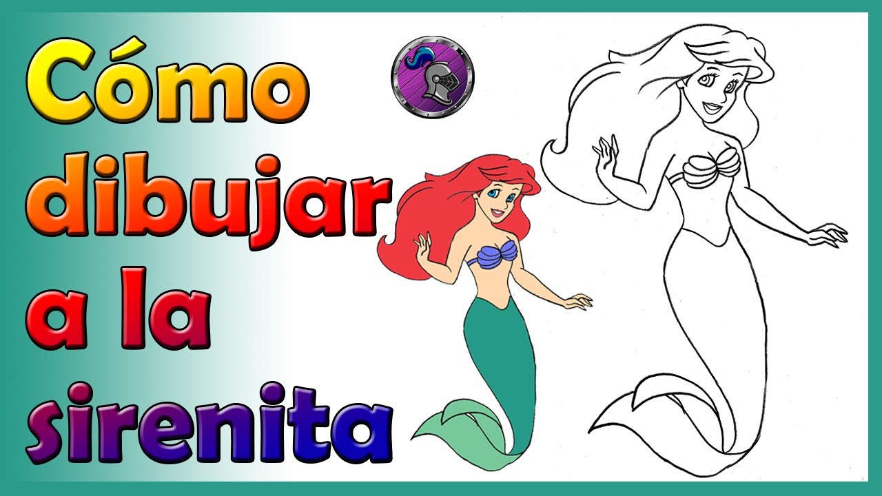 🧜 How to draw Ariel the Little Mermaid 🧜 How to draw Ariel the Little Mermaid ✏️