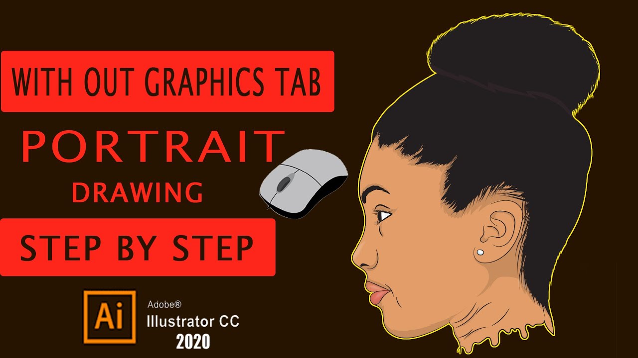 Vector Art | Vector Portrait | Cartoon Yourself - Adobe illustrator tutorials - illustrator cc 2020