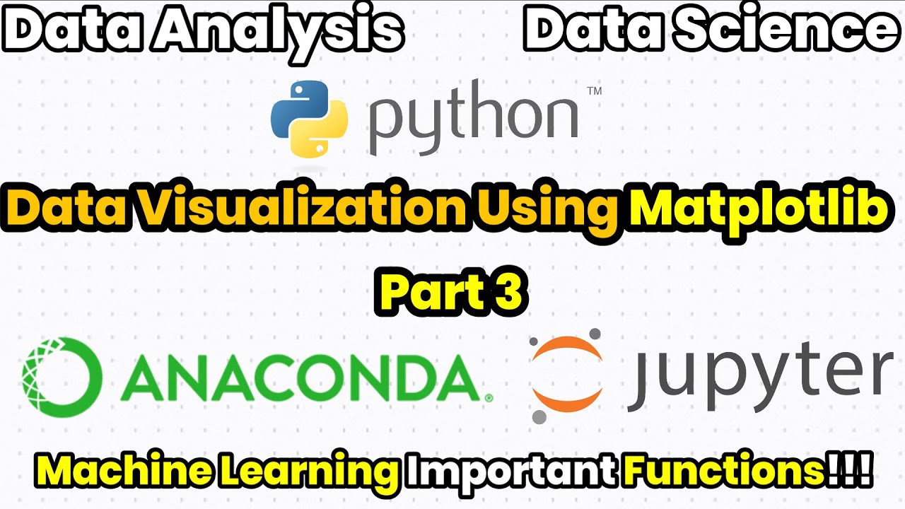 Data Visualization Using Matplotlib | Part 3 | jupyter notebook | python | One Magic Minute