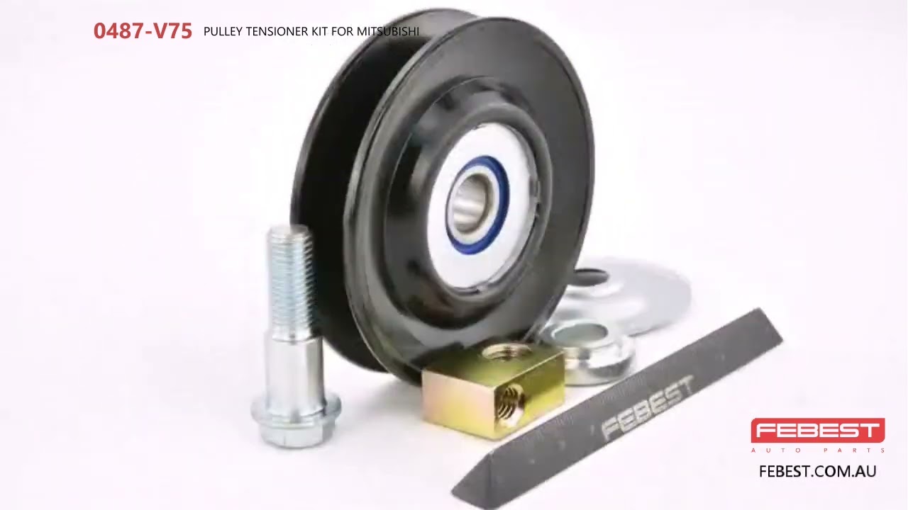 0487-V75 PULLEY TENSIONER KIT FOR MITSUBISHI