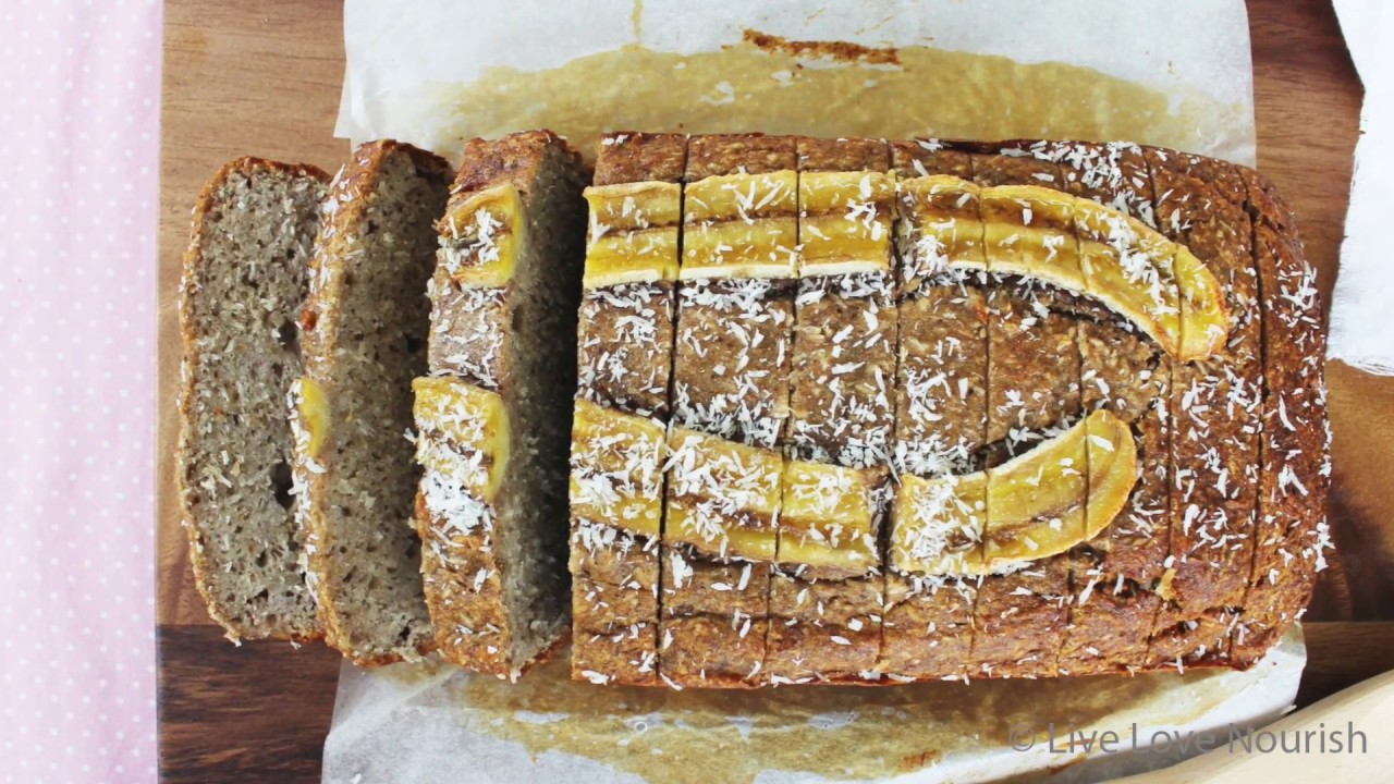 SUGAR FREE BANANA BREAD | Gluten free, dairy free, egg free & nut free recipe