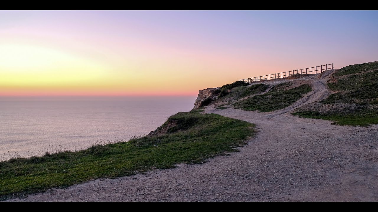Pôr do sol no  Cabo Espichel