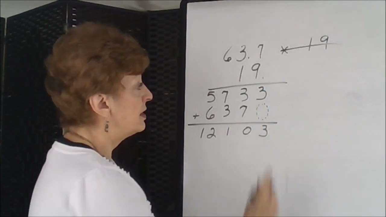 Multiplication - Multiplying Decimals Example 2