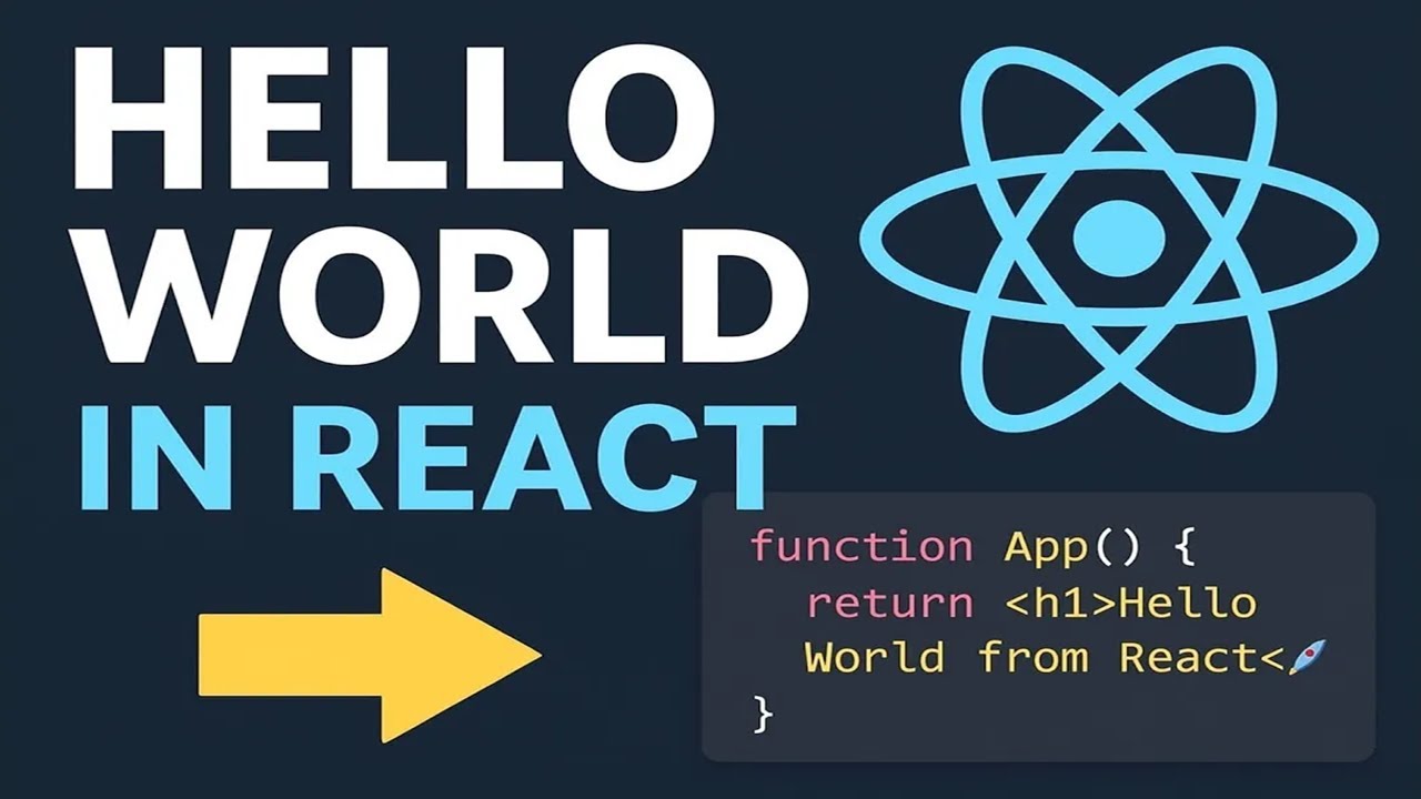 React Tutorial for Beginners | Install Node.js & Create Your First Hello World App