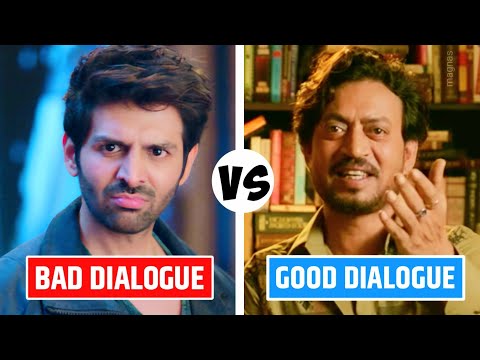 Bad vs Good Dialogues Feat. Bollywood Movies