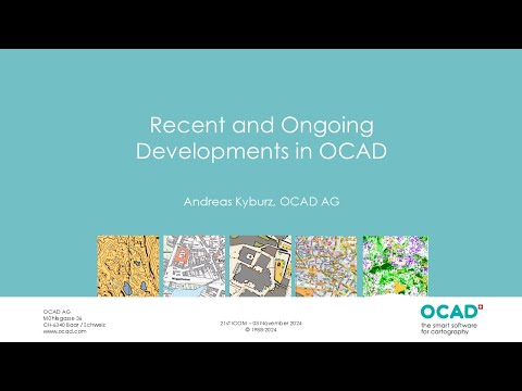 OCAD Presentation at ICOM 2024
