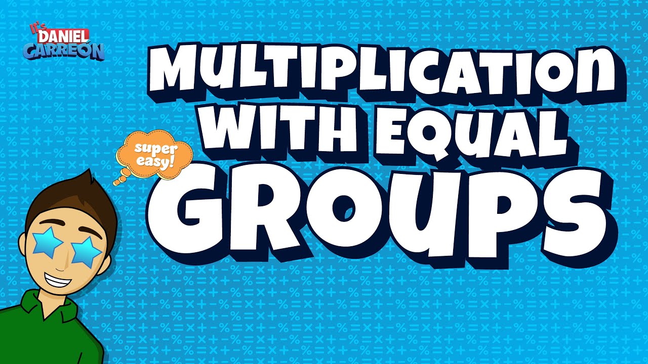 Multiplication with equal groups for Kids | Easy Math with Groups #mathforkids #maths