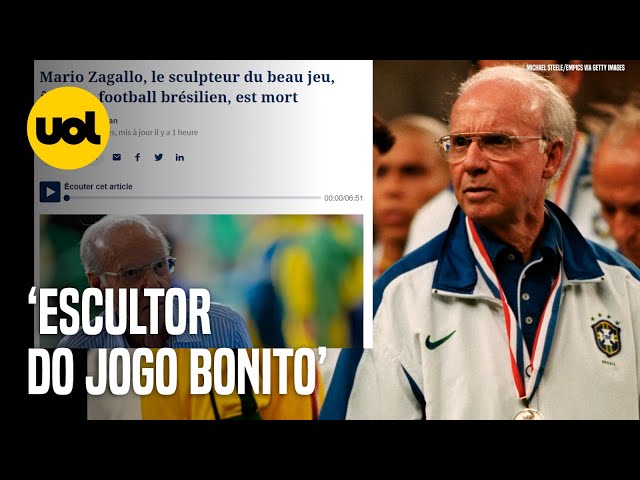 Zagallo foi de recruta no Maracanã em 1950 à glória do tetra