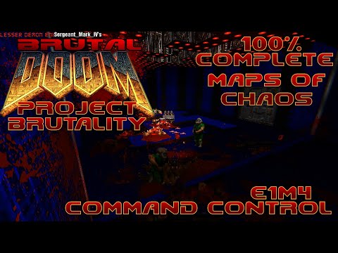 Steam Community :: Video :: Ultimate DOOM: Project Brutality (E1M4 Command Control) 100% Walkthrough