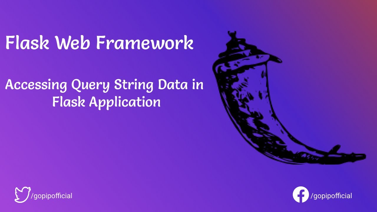Python Flask Tutorial | Read Data from Query String | Python | GT