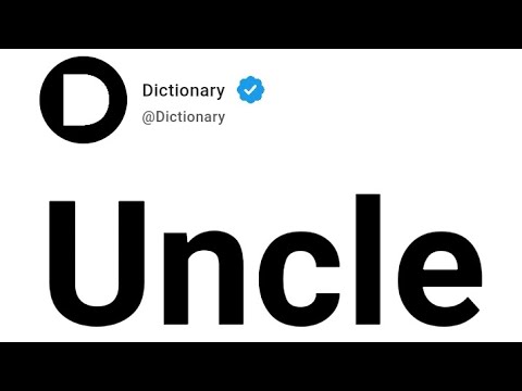 Uncle Meaning In English