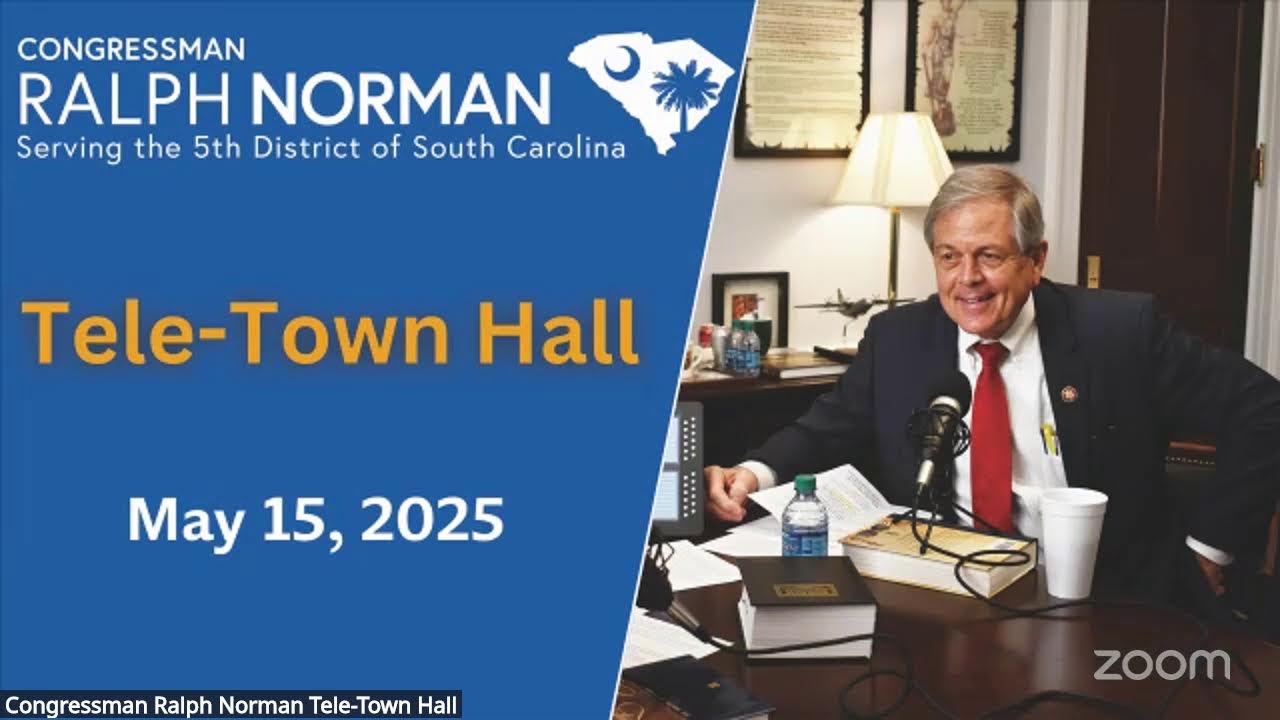 Rep Ralph Norman Telephone Town Hall May 2025