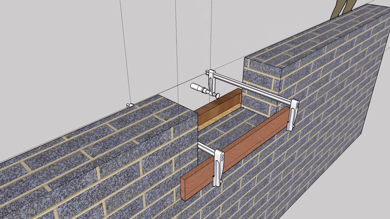 DIY casting concrete Window sill