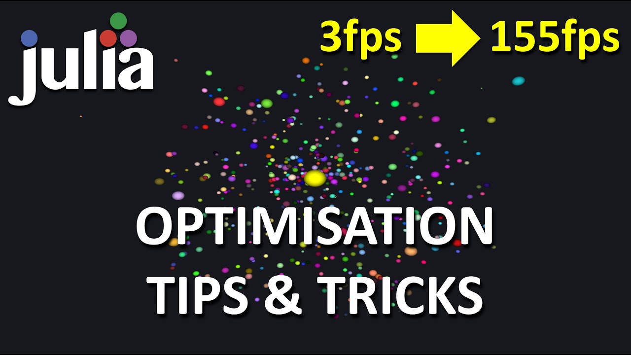 12. Optimisation Tips & Tricks [HPC in Julia]