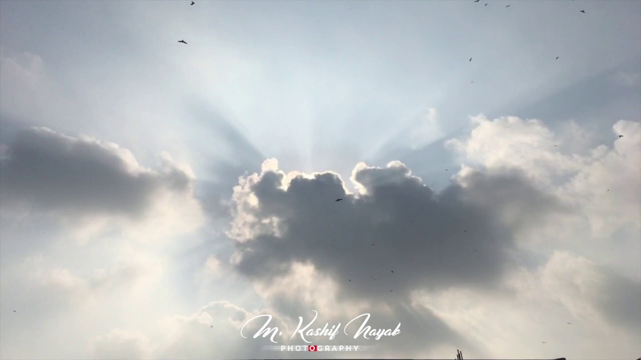 Majestic Sky - Sun Rays Through Clouds - Nature
