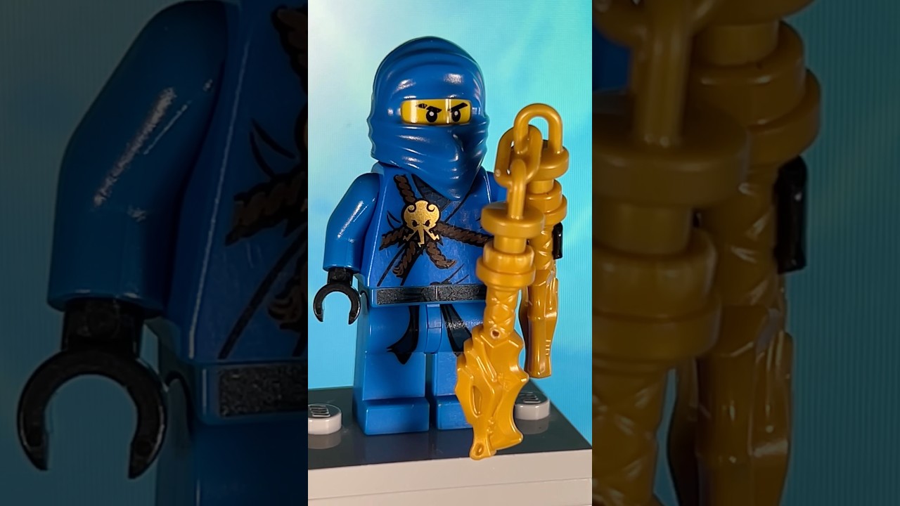 How To Make The Perfect Nunchucks of Lightning! ⚡️ Random #ninjago fact! #shorts #lego