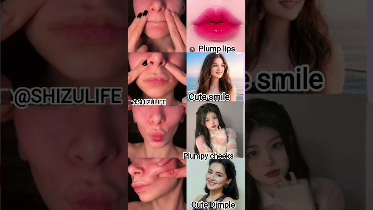 Plump Lips + Cute Smile + Dimple Magic 😍✨ | Instant Glow Up Combo 💋