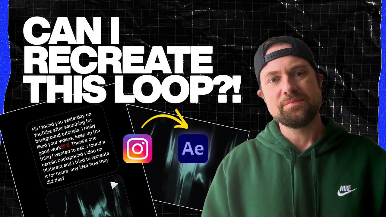 Recreating a Looping Background (Beginner After Effects Tutorial)