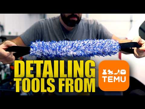 💥 Temu Car Detailing Products: Too Good To Be True?