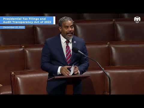 Rep. Steven Horsford: Presidential Tax Filings and Audit Transparency Act of 2022