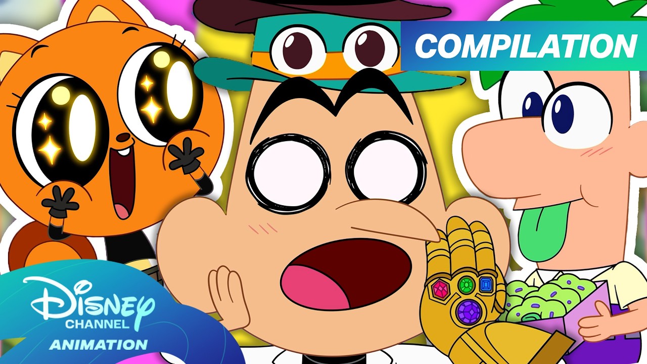 Chibiverse Full Episodes Compilation ✨ | Phineas and Ferb, Kiff and MORE! | @disneychannelanimation