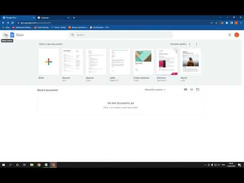 How To Turn On And Enable Activity Dashboar on Google Docs PC