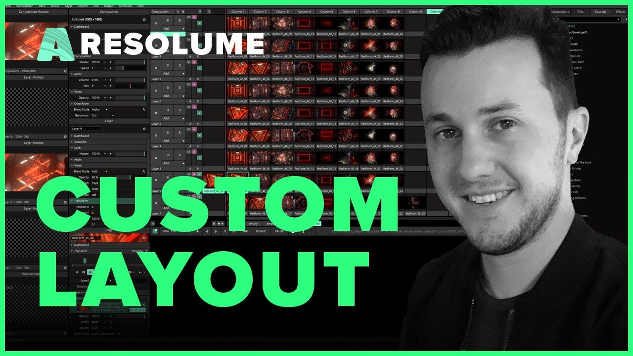 Customize Your Layout | Resolume Quick Tip Tutorial