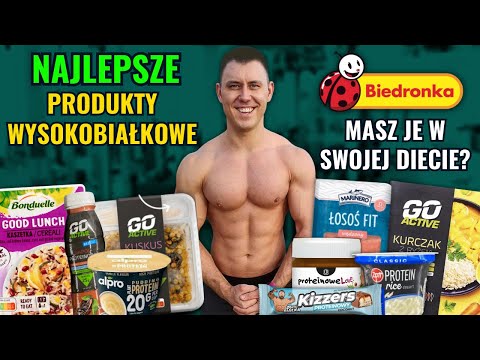 Produkty wysokobiałkowe z Biedronki - co warto kupić w Biedronce, żeby spalić tłuszcz? Mariusz Mróz