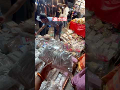 Charminar street shopping #charminar #hyderabad #viralshort #ytshort