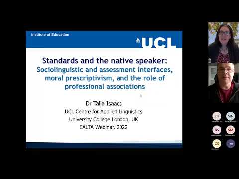 Standards and the native speaker