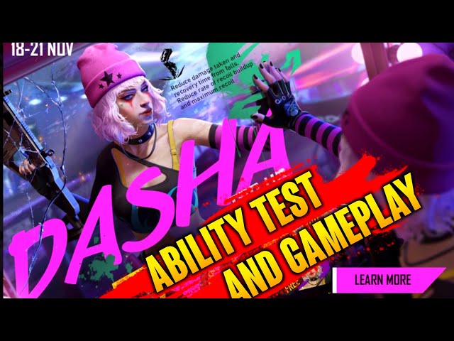 5 Best Reasons to Get Dasha Character in Free Fire