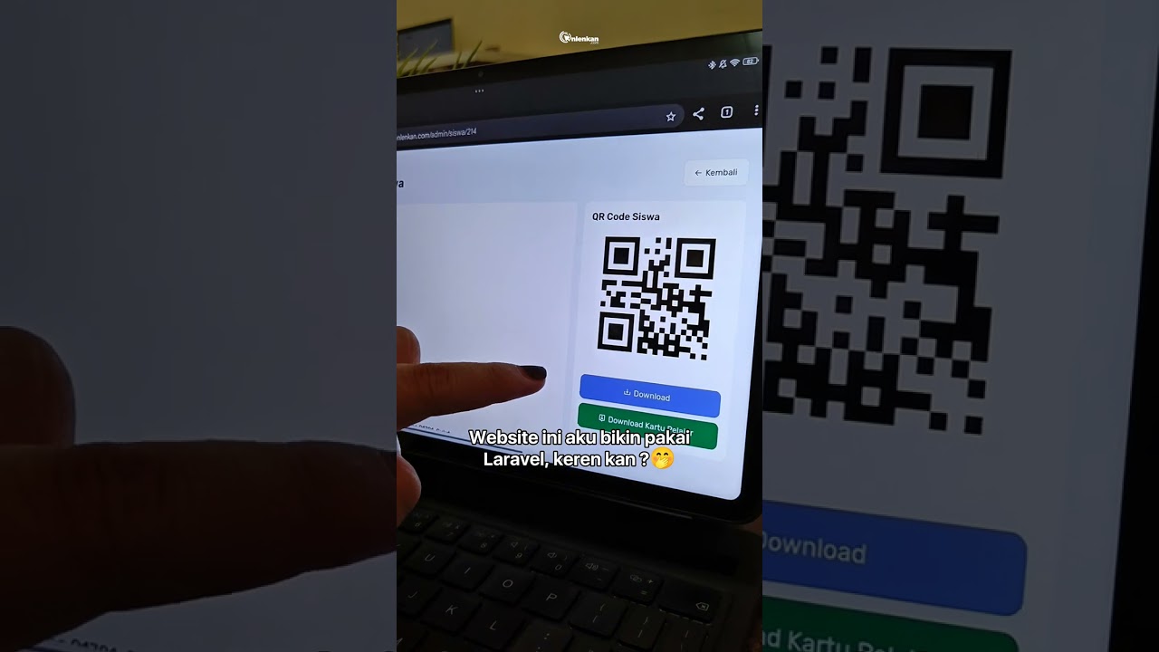 Gaperlu absen Manual! Cukup pakai sistem absensi QR Code ini