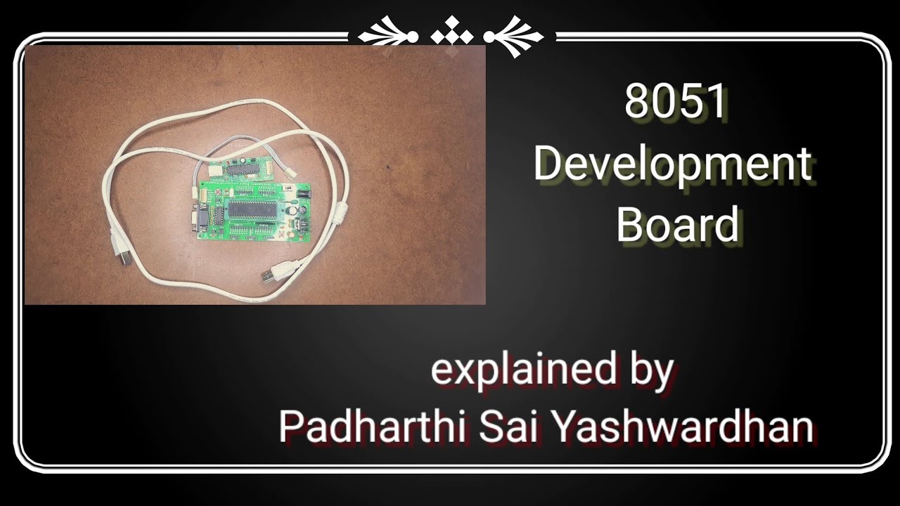 8051 Microcontroller Board explained | 8051 TUTORIAL 1