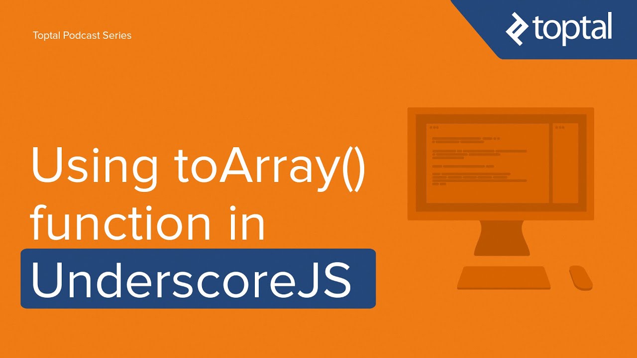 JavaScript Video Tutorial - Using toArray() function in UnderscoreJS