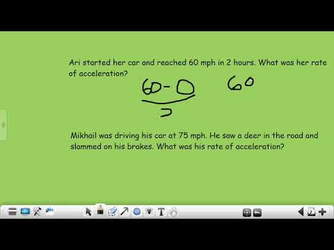 Physics Basics - A=Vf-Vi/T
