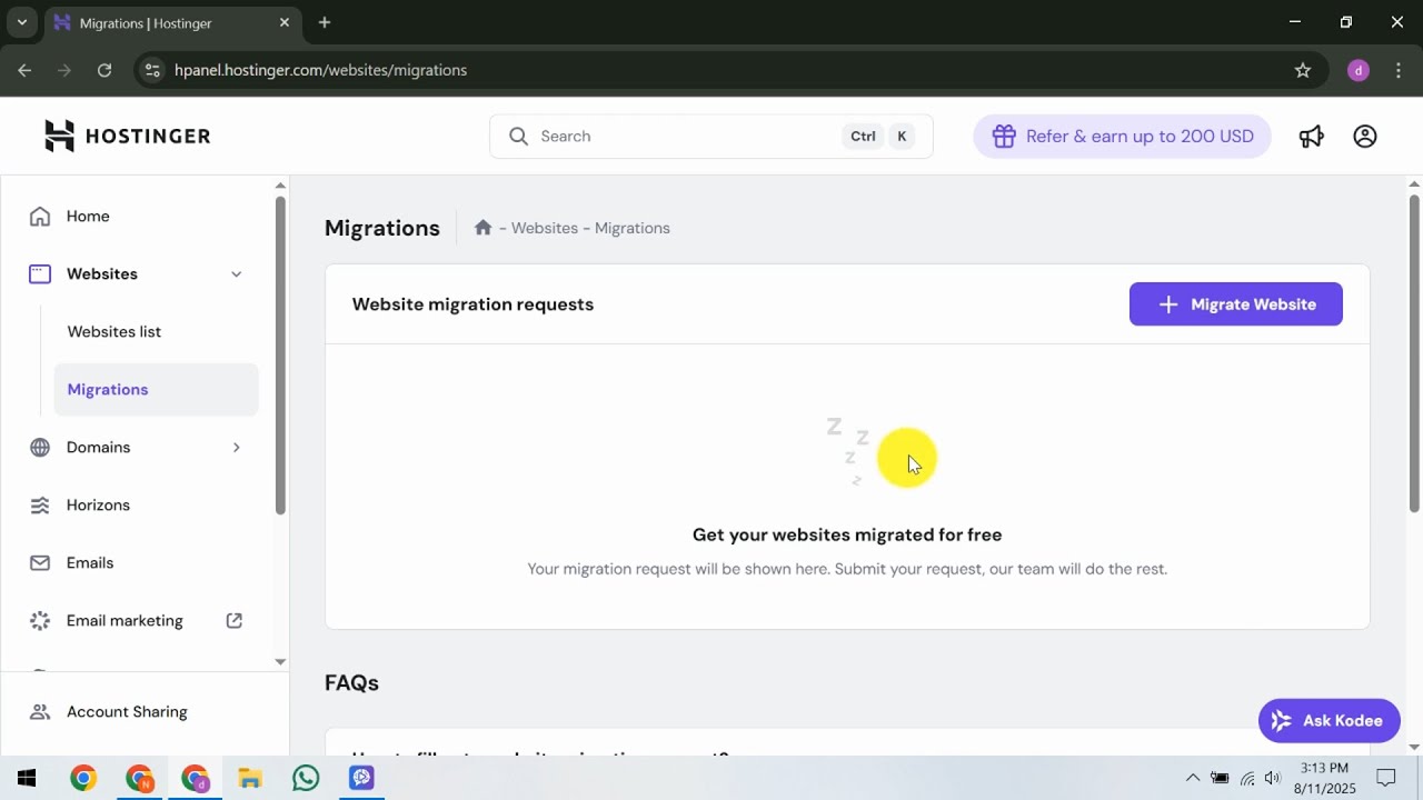 How To Fix Hostinger Migration Failed Error