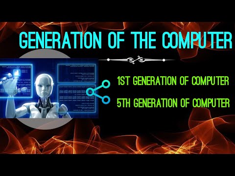 generation of computer's | first to fifth generation of computer
