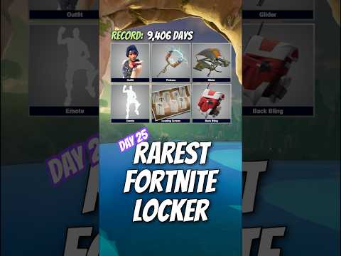 RAREST FORTNITE LOCKER DAY 25 #fortnite #fortniteog #fortnitelocker #gaming
