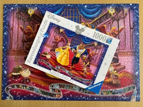 Beauty and the beast Ravensburger Jigsaw, Collectors Edition. Disney classic
