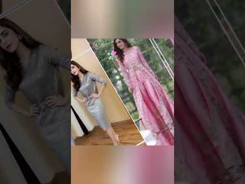 Who is favourite actress tell me comment |Short & Long dress #pakistaniactress #ytshorts