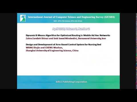 Table of contents - International Journal of Computer Science and Engineering Survey (IJCSES)
