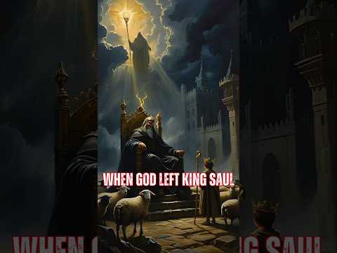 When God Left King Saul #shorts #bible #biblestories