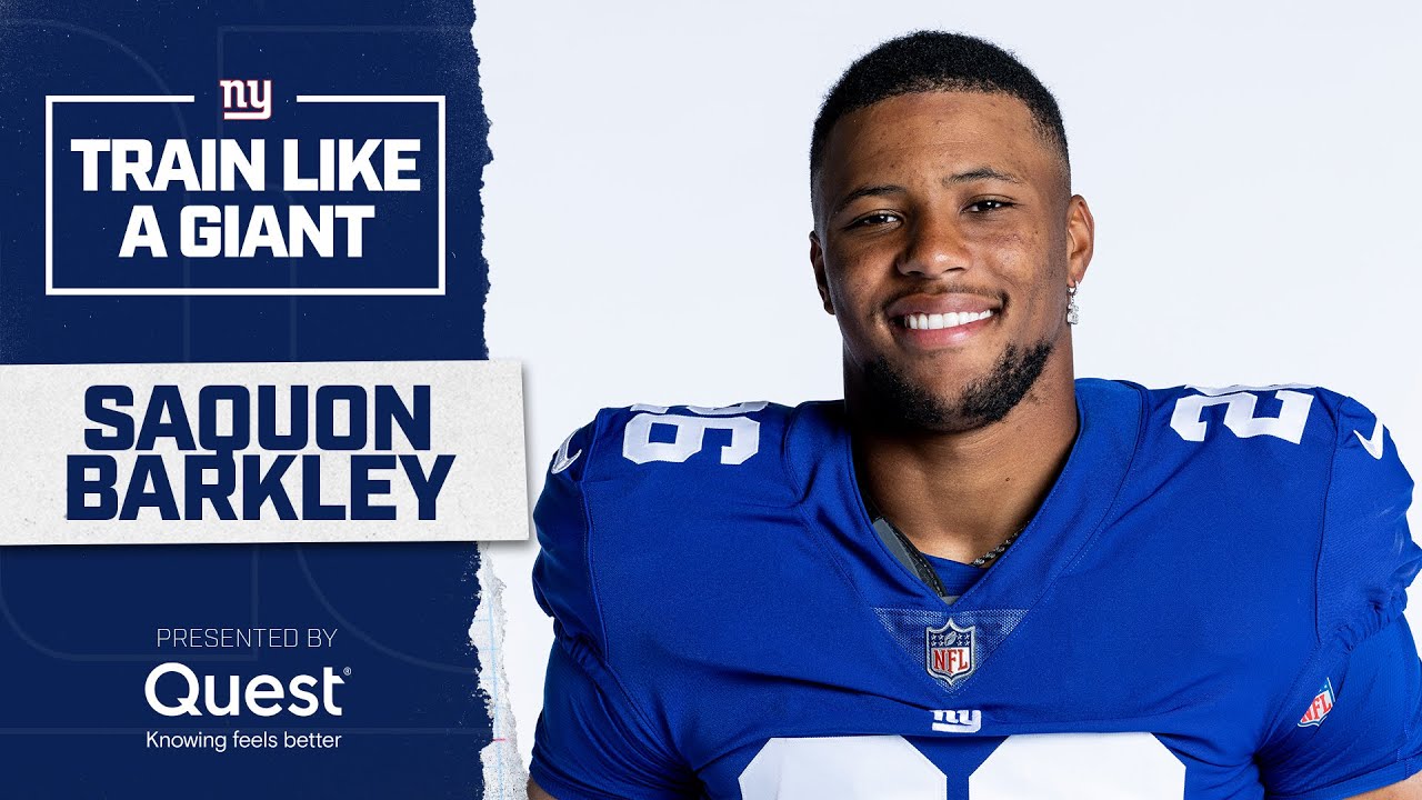 Train Like A Giant: Saquon Barkley | New York Giants