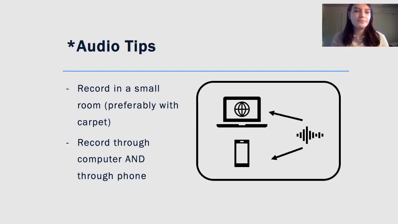 Workshop: Online Presentation Tips