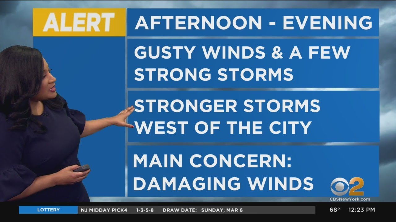 First Alert Weather: Thunderstorms tonight