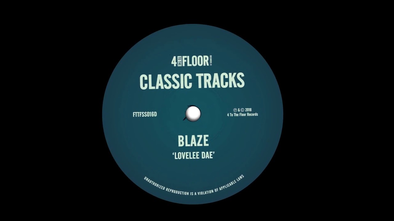 Blaze 'Lovelee Dae' (Original)