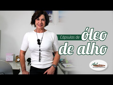 Cápsulas de Óleo de Alho
