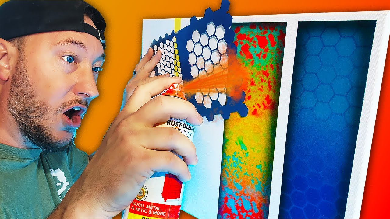3 INSANE Spray Paint Tricks to Paint like a PRO!